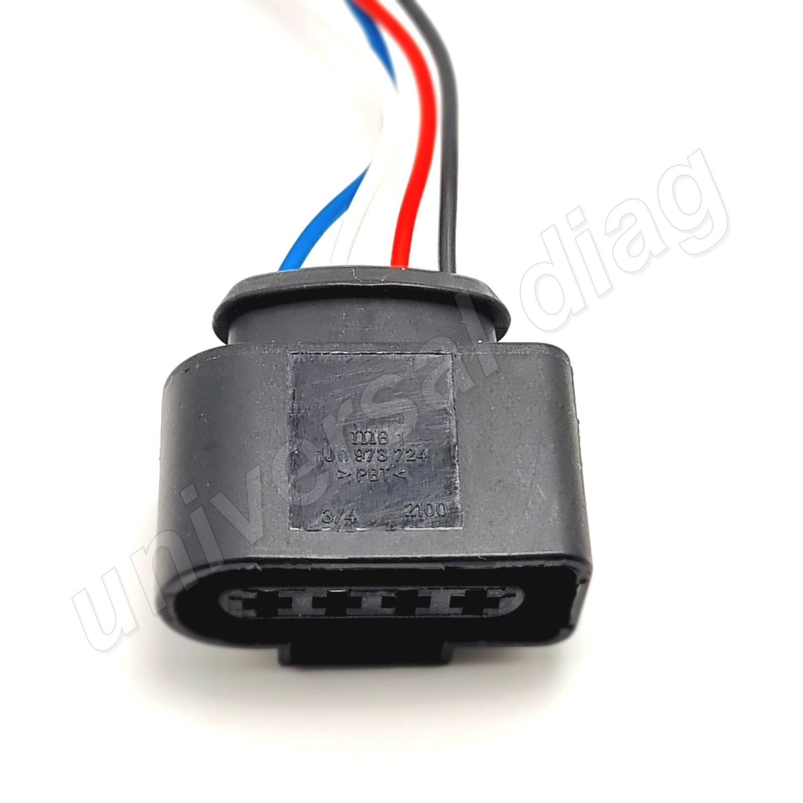 For VW AUDI VAG 1J0 973 704 4 Pin Wired Pigtail Connector Plug ...