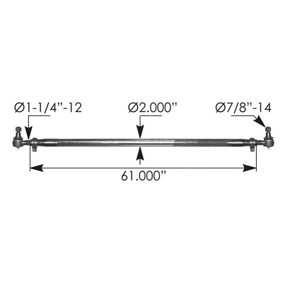 Cross Tube Assembly 463.DS9827 220TR1291 971092 2586068C91 | eBay