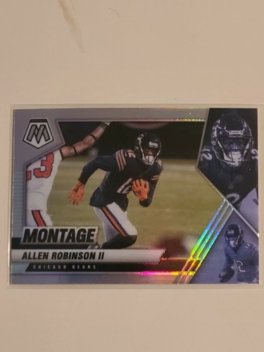 2021 Panini Mosaic - Montage Allen Robinson #MON-24 Silver Prizm for ...