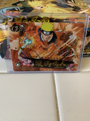 Naruto (Nine-Tails Cloak) CP -381 Prism Foil Naruto CCG TCG MINT | eBay