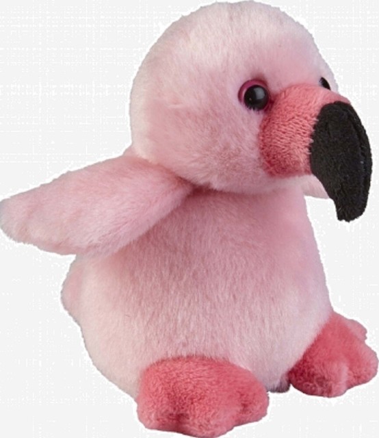 RAVENSDEN Suma Collection Pink Flamingo Soft Plush Toy 12cm Bird Teddy ...