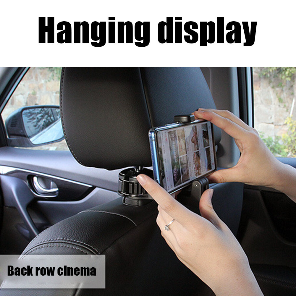 Car Seat Back Hanger 2 in 1 Phone Holder Car Interior Accessories ...