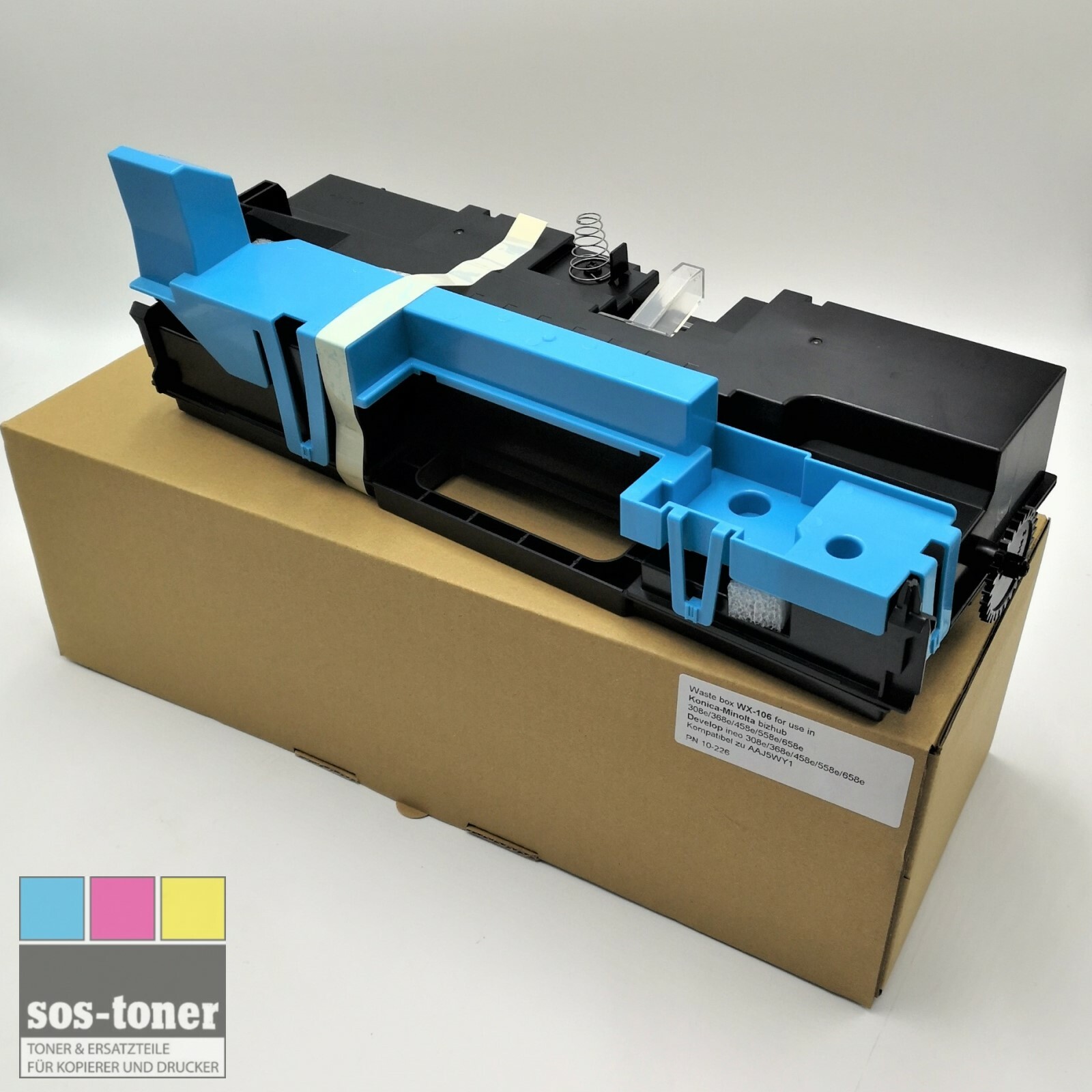 Resttonerbehälter,Waste box Konica-Minolta bizhub 308e, Develop ...