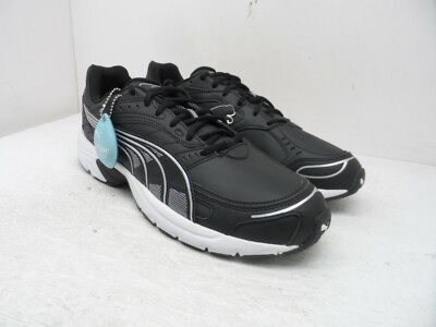 PUMA Men's Axis SL Athletic Casual Running Shoes Black/White Size 13M ...