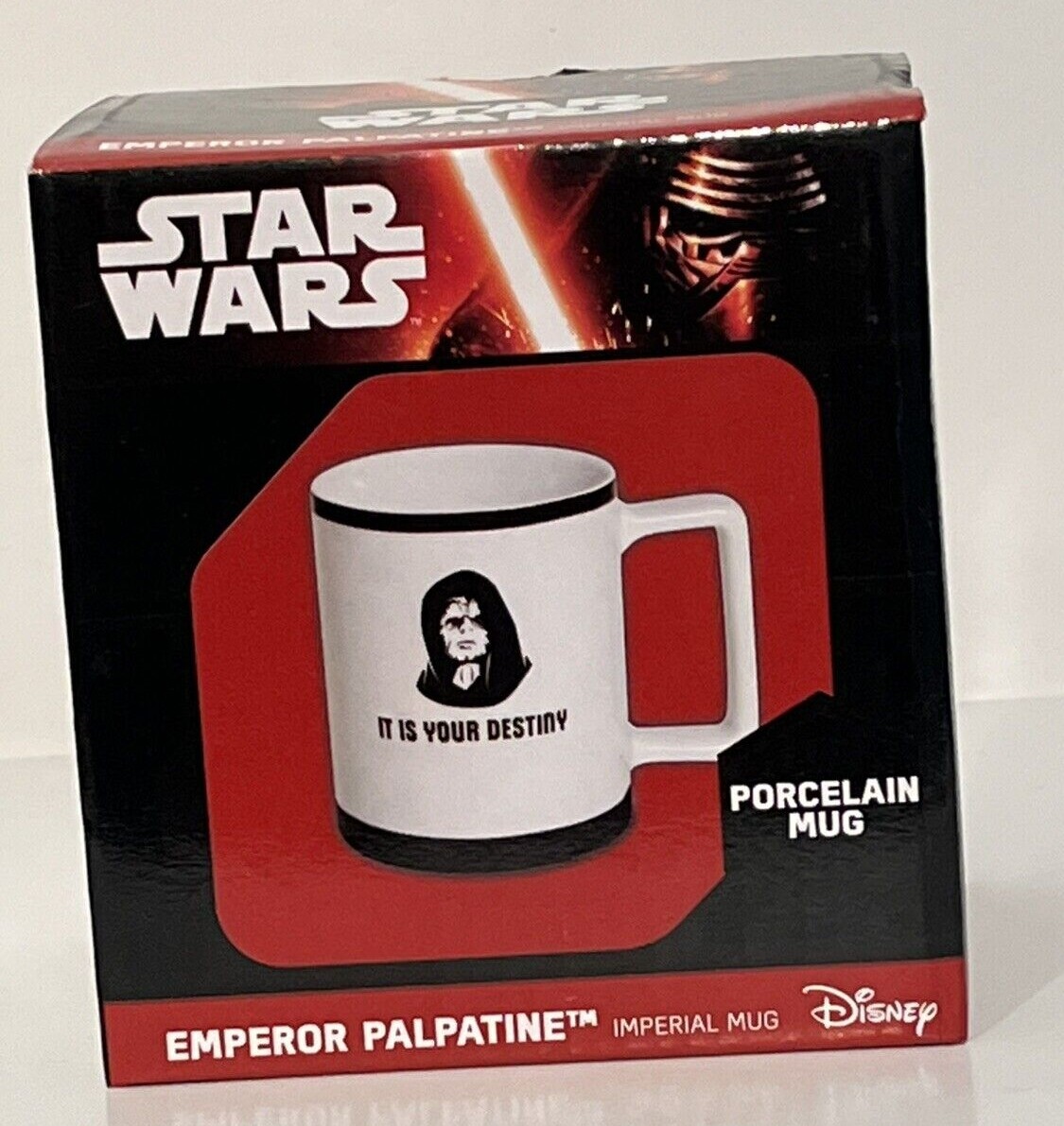 Star Wars Mug - Emperor Palpatine Imperial Porcelain Coffee Cup - 10 oz ...