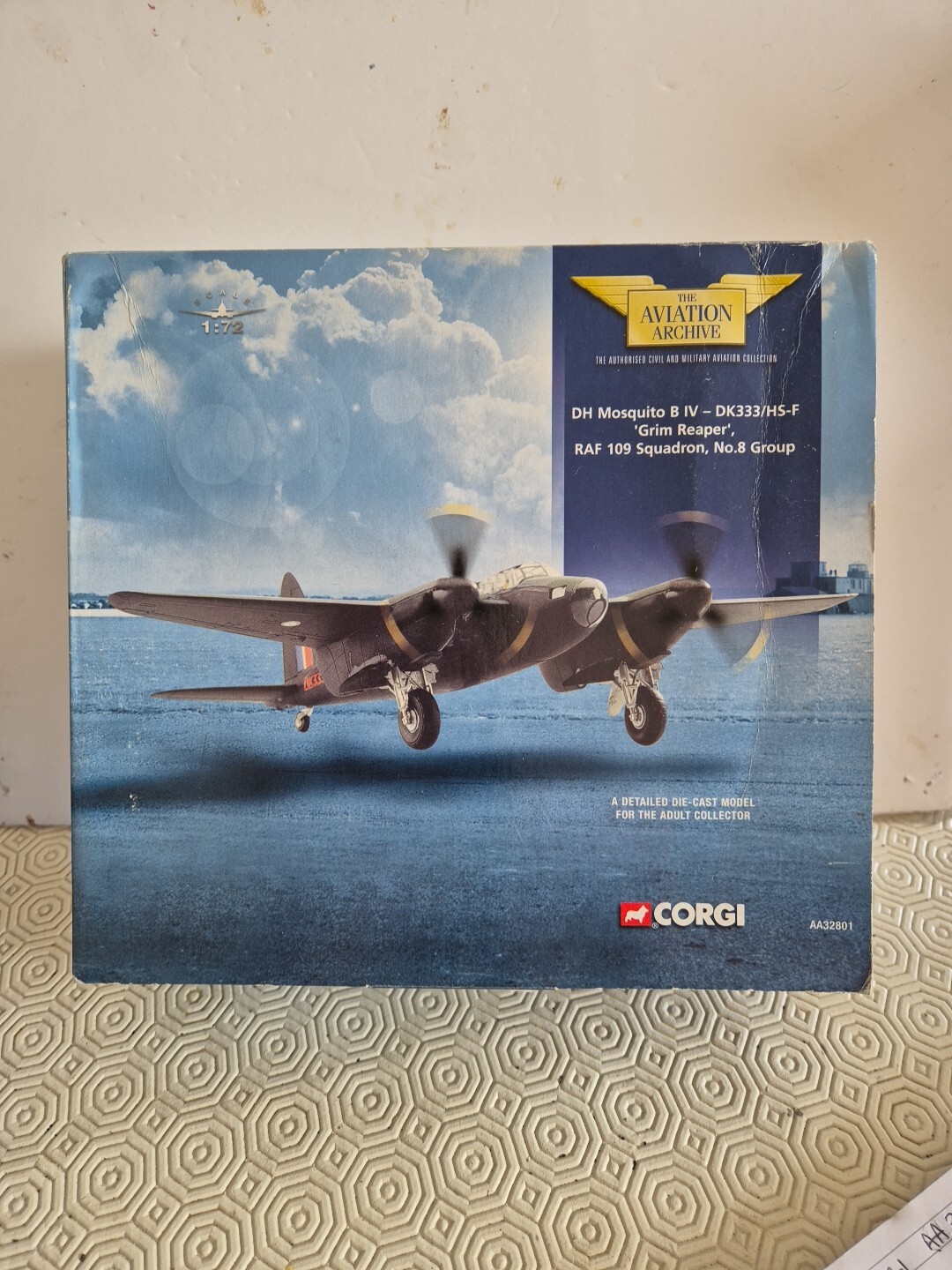 Corgi ~AA32801~ 1/72 Scale~ WW2 DH Mosquito B IV 'Grim Reaper ~Raf 109 ...