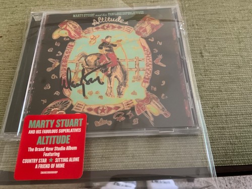 CD Marty Stuart And His Fabulous Superlatives ‎Altitude Autographed ...