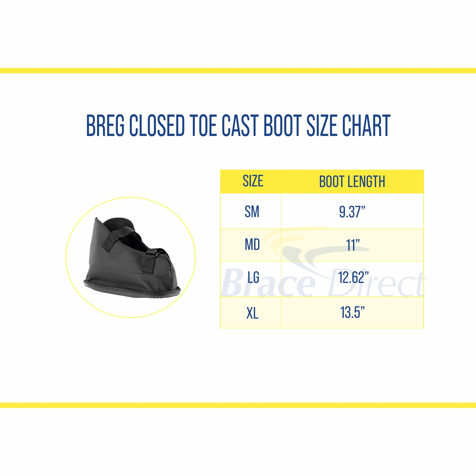 Breg Closed Toe Cast Boot | eBay