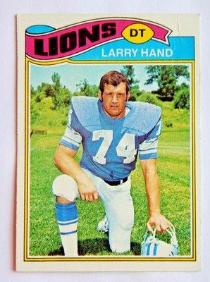 Larry Hand #264 Topps 1977 Football Card (Detroit Lions) G | eBay