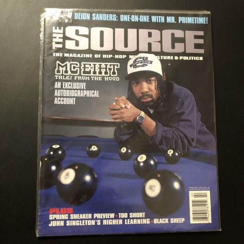 THE SOURCE Magazine February 1995 MC Eiht Cover Vintage Hip Hop Rap | eBay
