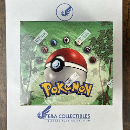 1999 Pokemon Unlimited Jungle Booster Box Factory Sealed | eBay