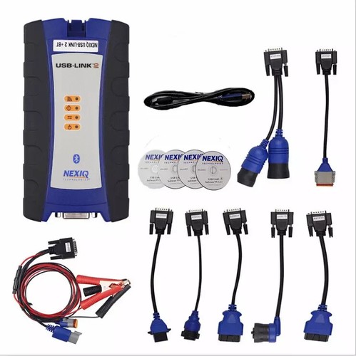 124032 Diagnostic Scanner Tool Nexiq USB Link 2 for Car Truck Win7/8 ...
