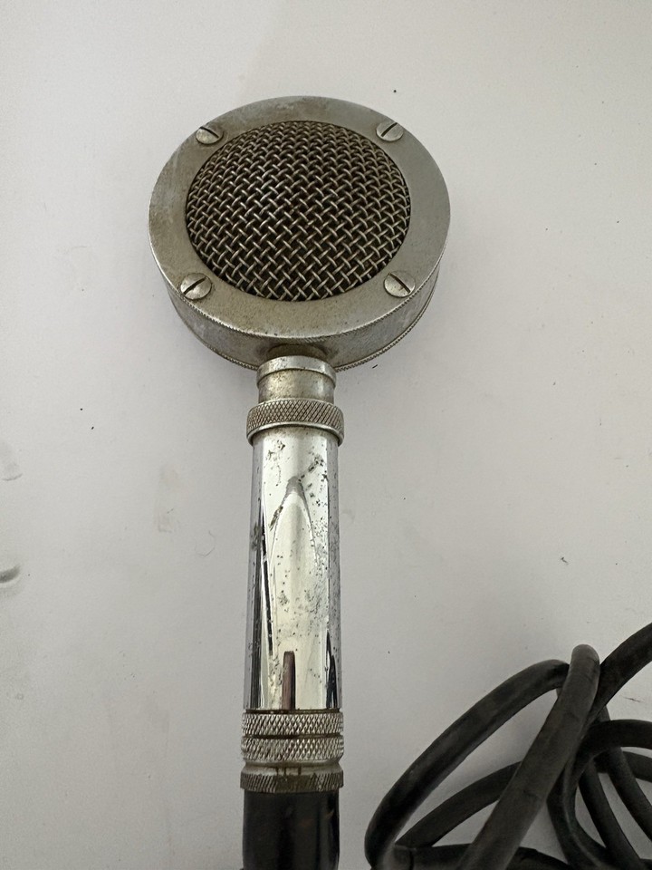 2 VTG ASTATIC D-104 Stand/Desk Microphone w/ 4 Pin Plug Untested | eBay