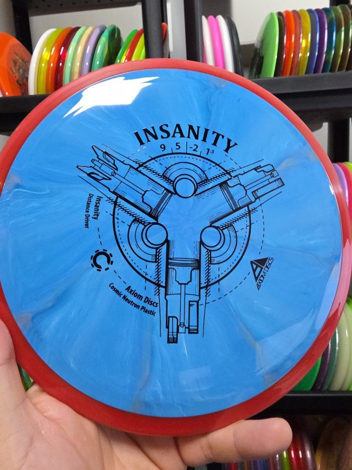 Axiom Cosmic Neutron Insanity 155g #3 Disc Golf Driver Mvp Discs | eBay