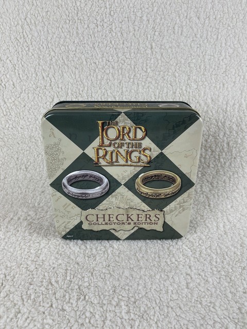 USAopoly Lord of The Rings Checkers Collector's Edition for sale online ...