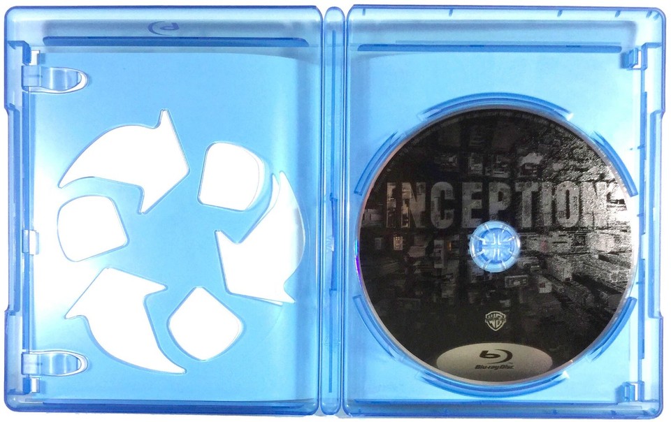 Inception (Blu-ray Disc, 2010, Widescreen) Like New ! Tom Hardy Ellen ...