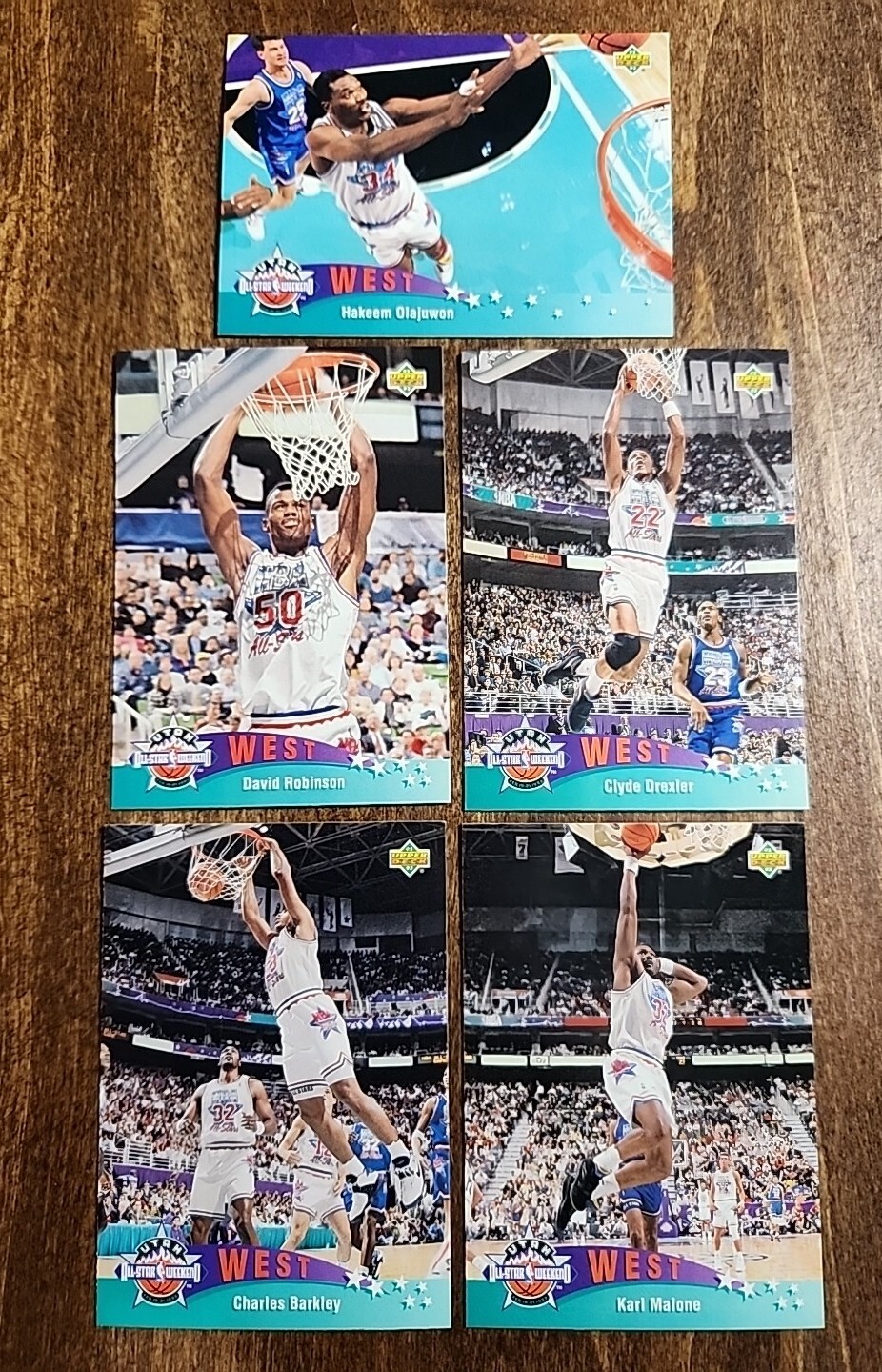 Lot Of 5 Upper Deck 92-93 All-Star Weekend Basketball Cards | eBay