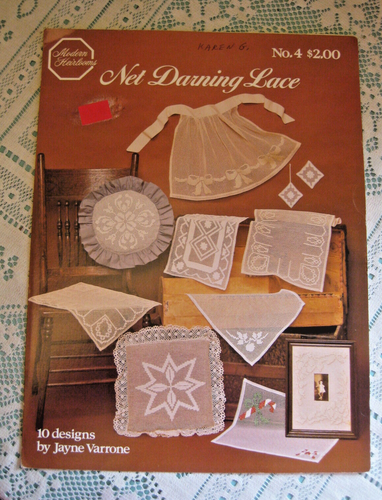 Net Darning Lace Craft Booklet By Jayne Varrone-10 Designs Modern ...