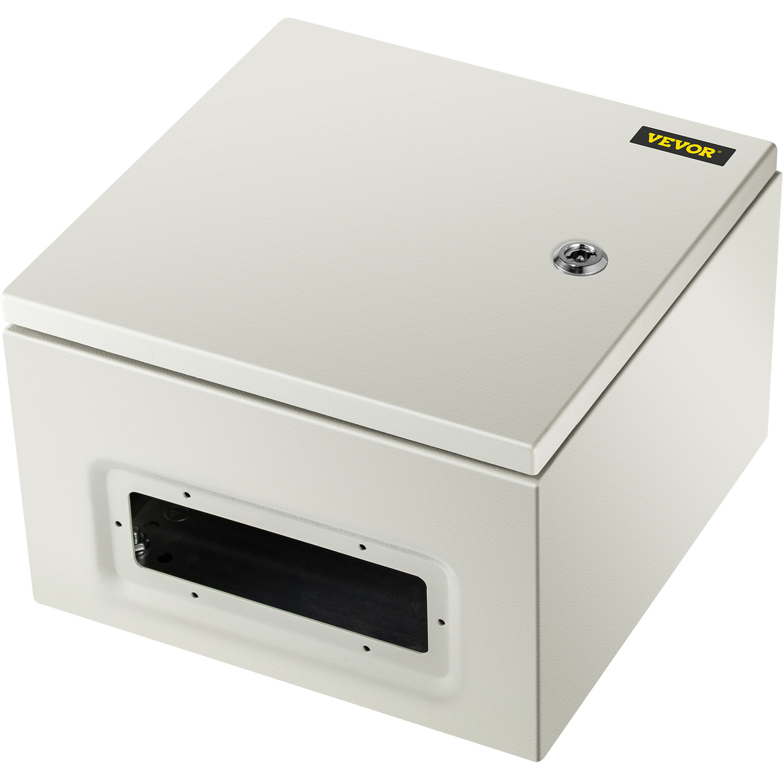 VEVOR 12x12x8'' Carbon Steel Electrical Enclosure IP65 Wall Mount ...