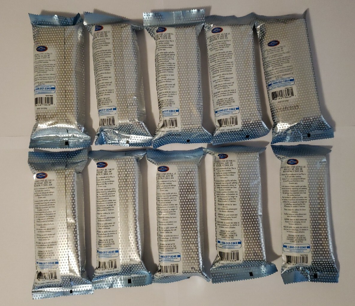 Lot 10 Sensory FX ASMR Bar Oddly Satisfying Fidget Toys Series 2 Sealed ...