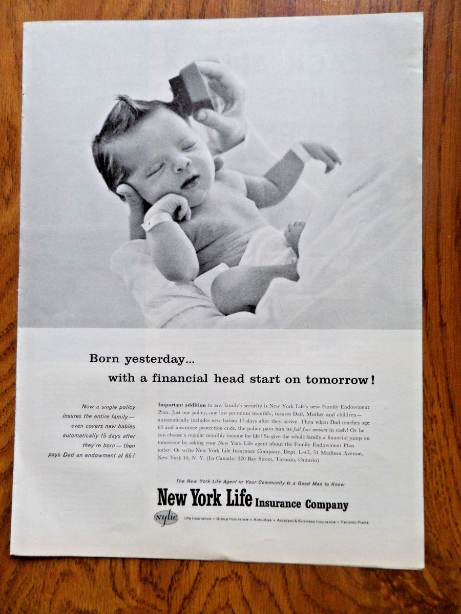 Life Insurance Ad 1974 New York Life Insurance PRINT AD The Woman Who