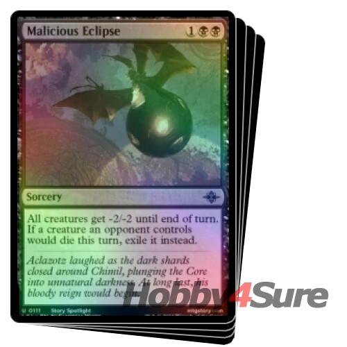 Foil Malicious Eclipse X4 M/NM Magic MTG The Lost Caverns Of Ixalan | eBay
