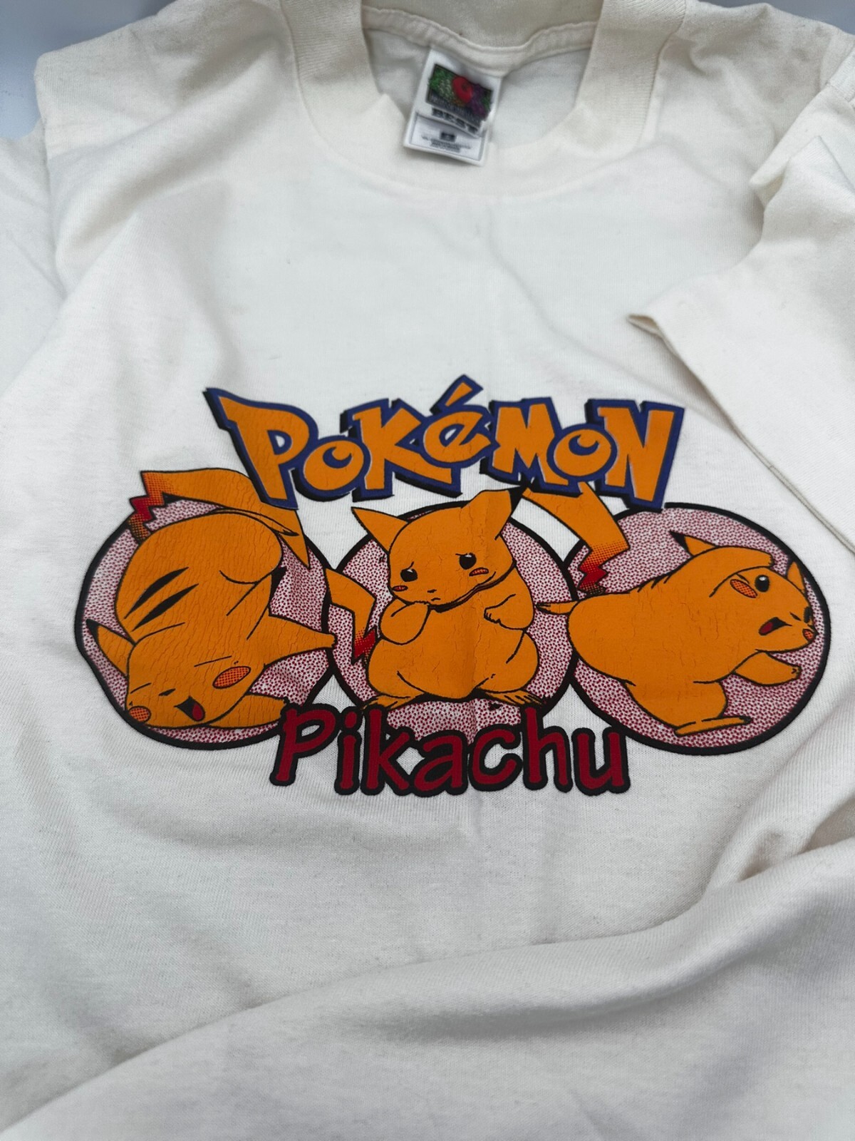 RARE Vintage 90s 1990s original POKEMON PIKACHU Singl… - Gem
