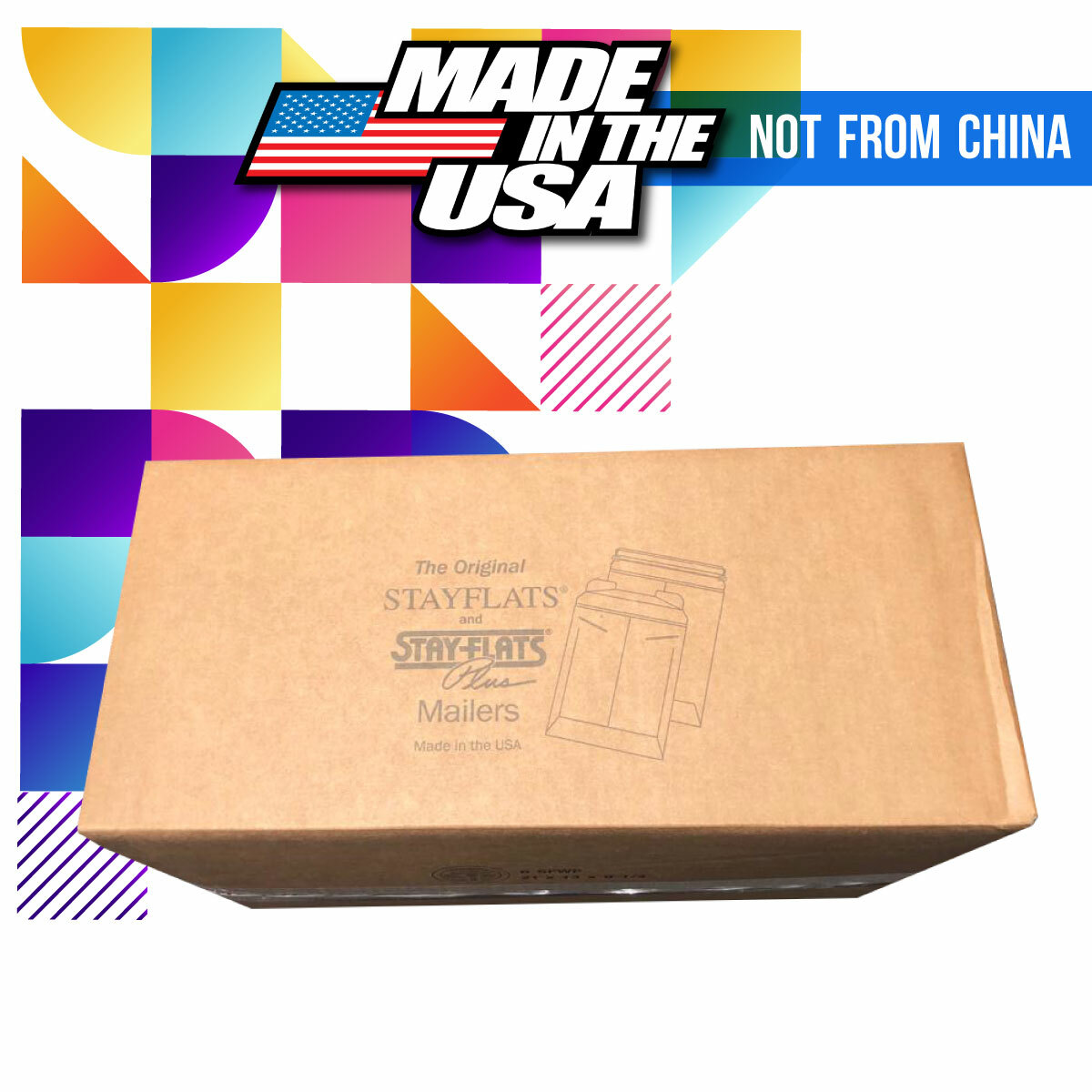 STAY FLATS 50 - 17x21 RIGID PHOTO MAILERS ENVELOPES USA | eBay