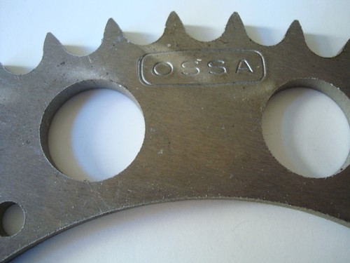 OSSA PHANTOM REAR SPROCKET NEW 50T OSSA DESERT SPROCKET NEW OSSA PARTS ...