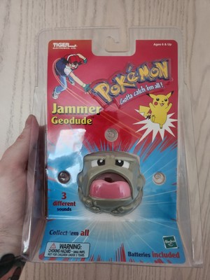 POKEMON Hasbro NINTENDO Tiger Electronics Geodude Jammer. In Package ...