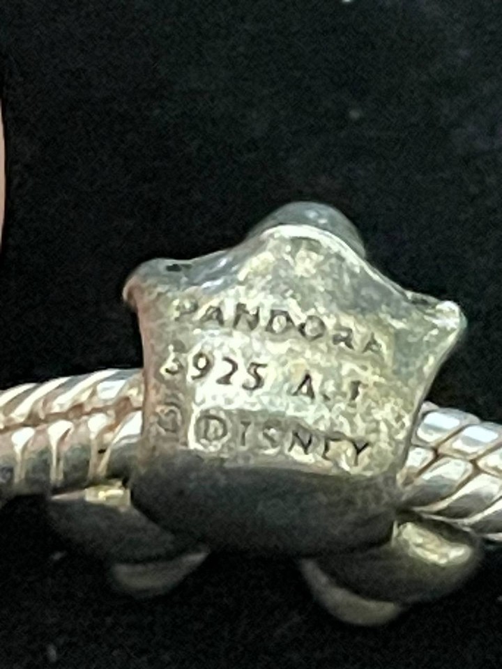 Pandora Charm Disney Polished Minnie Mouse Head Bow Genuine ALE 925 ...