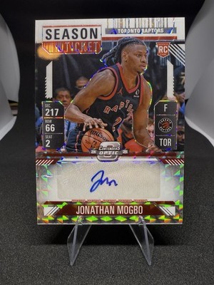 2024-25 Mosaic Season Ticket Silver Prizm RC Refractor Auto Jonathan ...