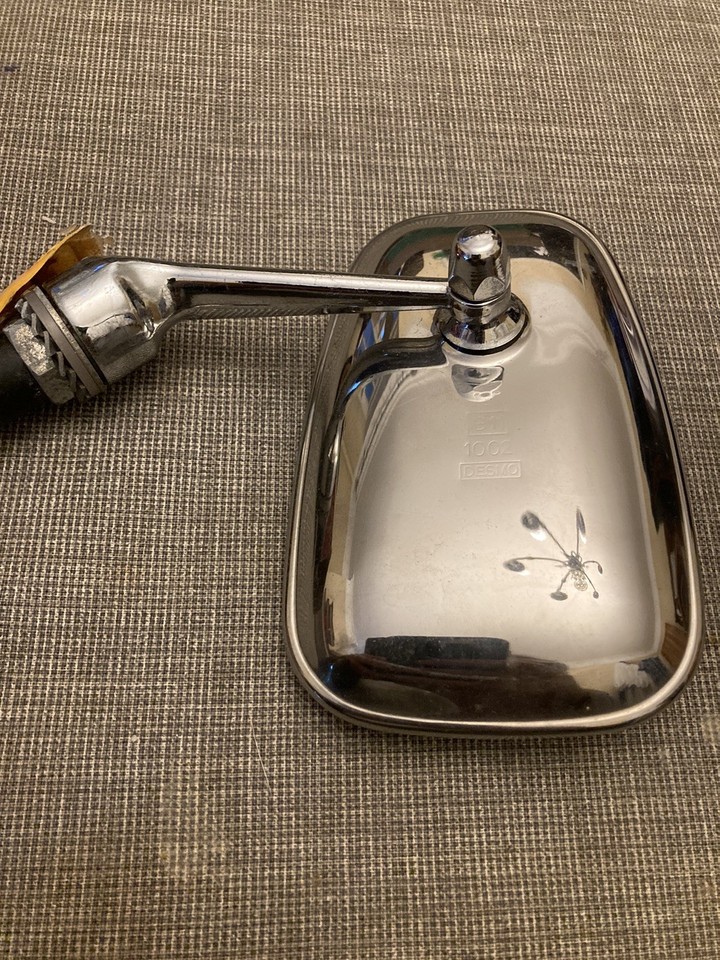 Vintage Unipart / Desmo Boomerang Short Arm Car Wing Mirror Classic Car ...