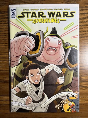 STAR WARS ADVENTURES 2 NM REY DEREK CHARM COVER IDW PUBLISHING COMICS ...