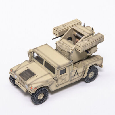 1/72 U.S. Hummer Avenger Air Defense System Sand-colored Paint Model | eBay