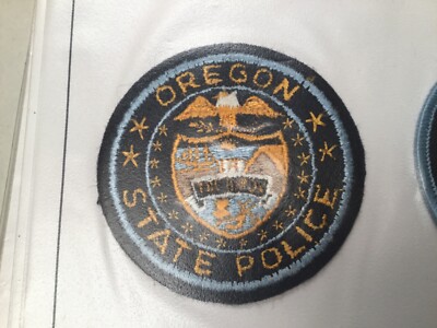 PATCH US POLICE OREGON. STATE POLICE. | eBay