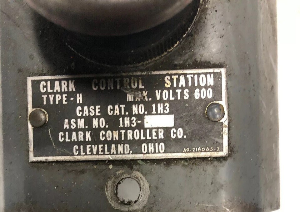 Clark Control Station Type H Case Cat No: 1H3 | eBay