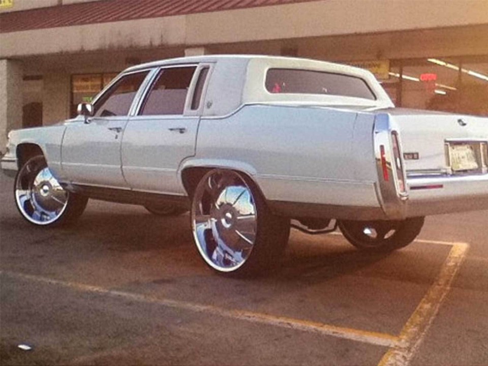 1987-1992 Cadillac Brougham Suspension Lift Kit donk fit 22 24 26 rims ...