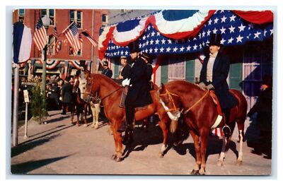 Gettysburg, PA Postcard- Ray Middleton Reenactment Scene Lincoln ...