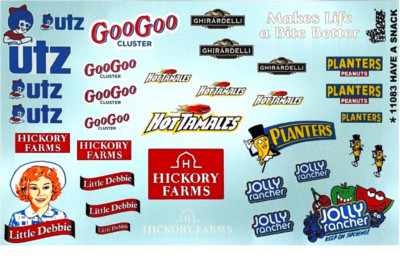 Have a Snack Logos 1:24 1:25 Gofer Racing Decals 11083 Model Car Utz ...