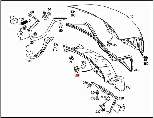 Genuine MERCEDES BBDC X222 A197 A205 A207 A209 Switch 0028214951 | eBay
