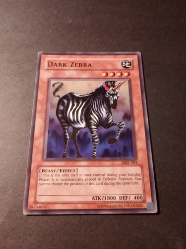 Yu-Gi-Oh! Dark Zebra Common Card MRL-084 LP | eBay