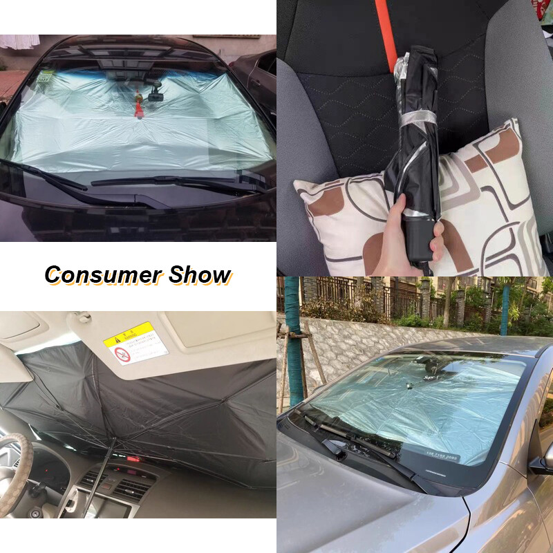 UV Protection Car Auto Windshield Sunshade Foldable Front Window Cover ...