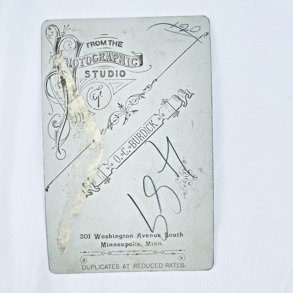 Cabinet Card Man Photo 1880s Victorian Distinguished Gentleman Derby ...