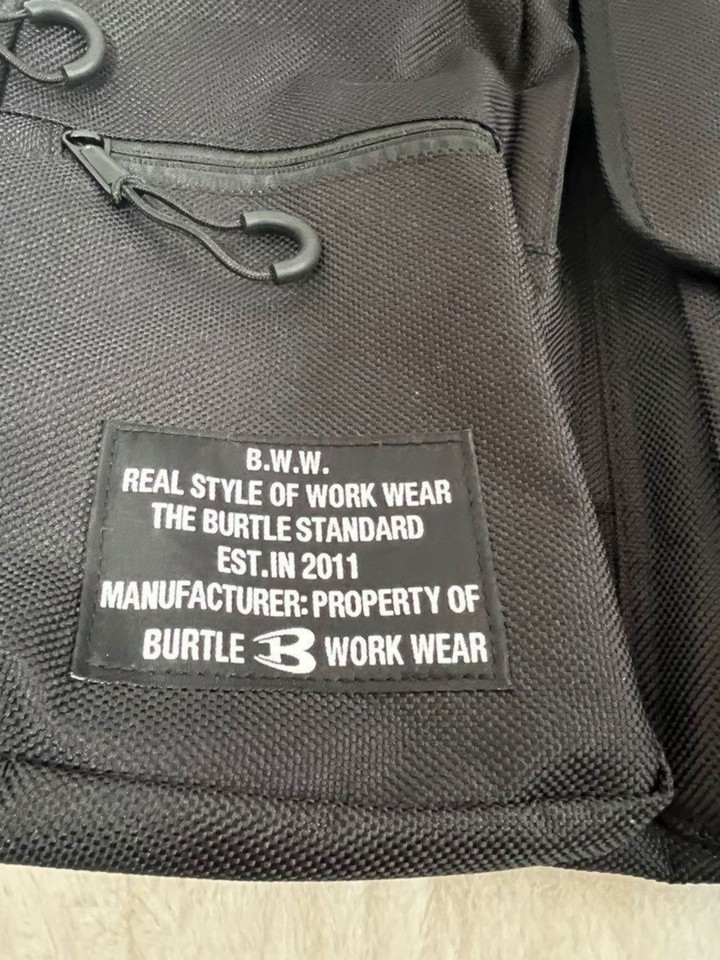 Borsa a tracolla Burtle Limited 4069 logo aereo rigida rara usata dal ...