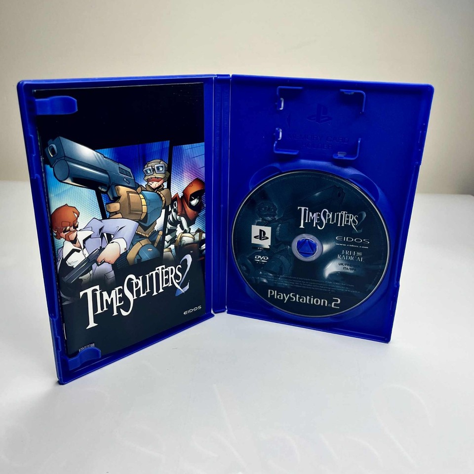 TimeSplitters 2 Sony Playstation 2 PS2 PAL Complete Time Splitters 2 ...