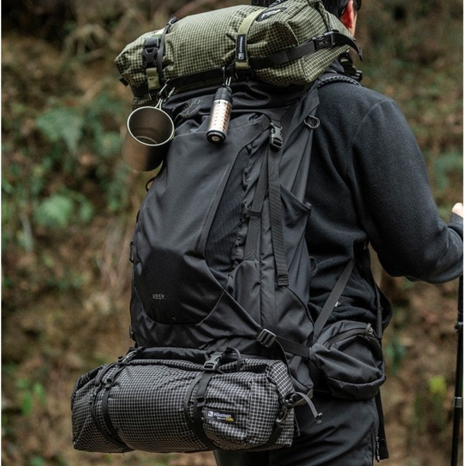 Zaino Impermeabile Ultraleggero 12L Coperchio Roll Top per Campeggio ...