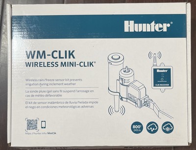 Hunter WM-Clik Wireless Mini-Clik Rain/Freeze Sensor Kit | eBay