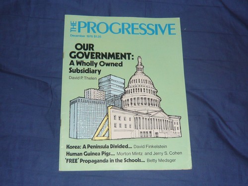 The Progressive magazine / December 1976 / Korea / Human Guinea Pigs | eBay