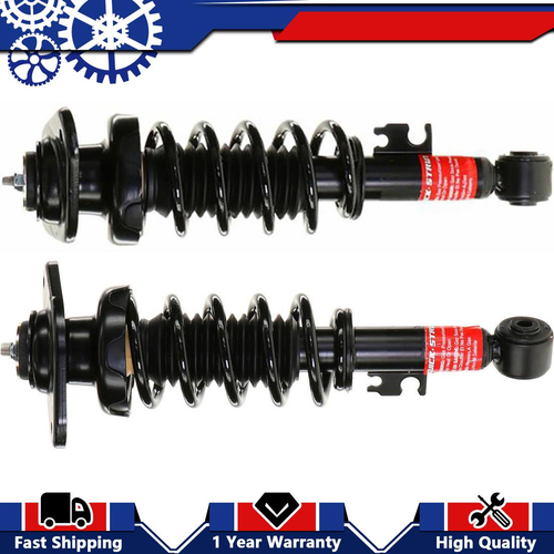 Monroe For 2002-2008 Mini Cooper 2X Set Rear Quick-Struts Coil Spring ...